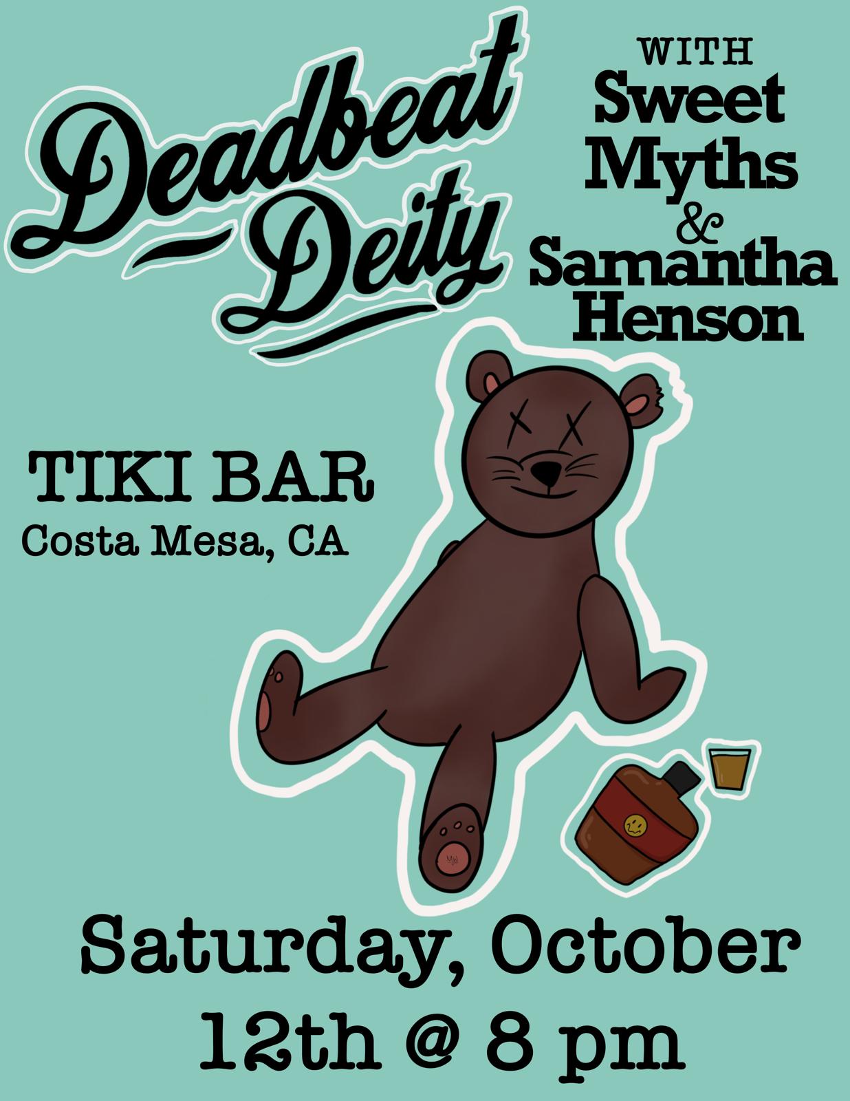 Deadbeat Deity - TIKI BAR