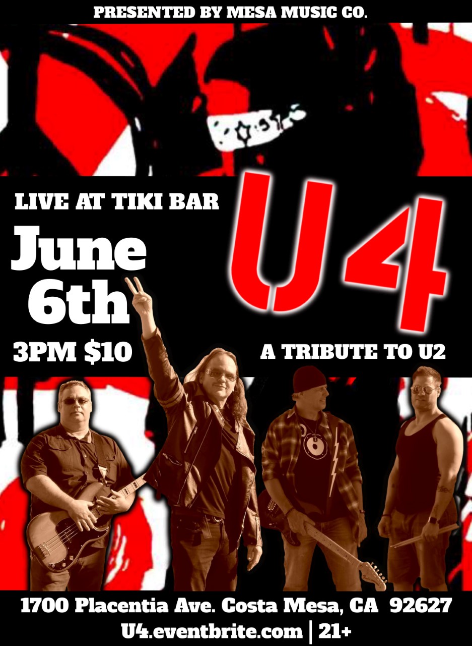 U4 (tribute to U2) - TIKI BAR